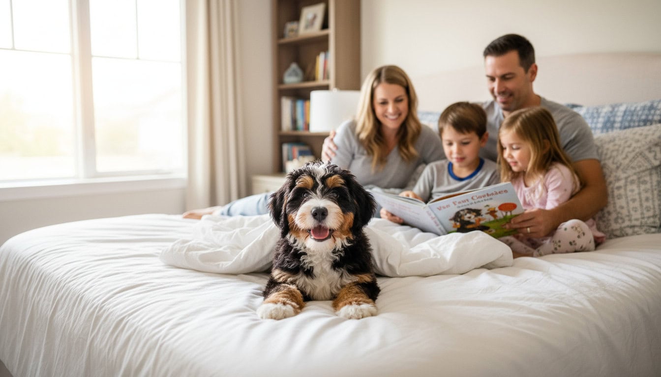 Discover Mini Bernedoodle Puppies in Poland, Ohio - Ohio Puppy Paws