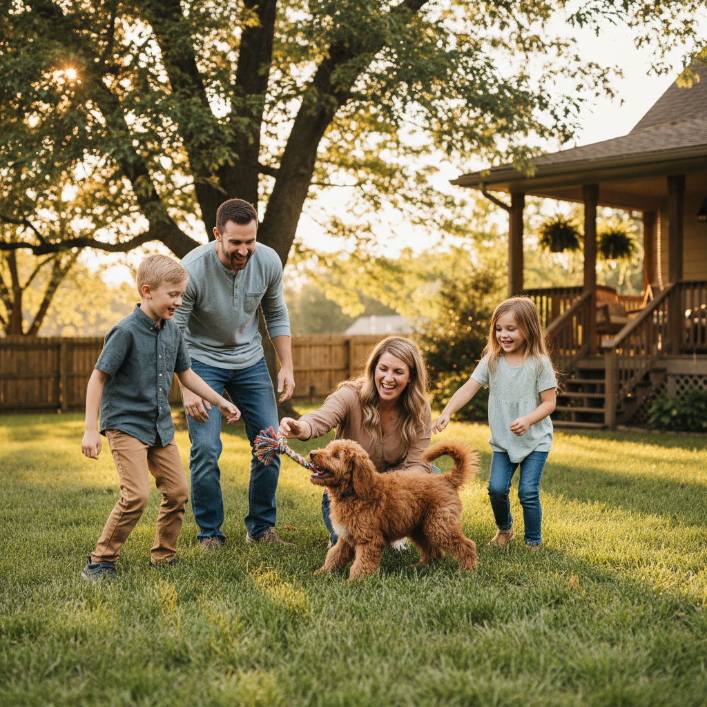 Our Mini Goldendoodle Puppies in Henrietta, Ohio - Ohio Puppy Paws